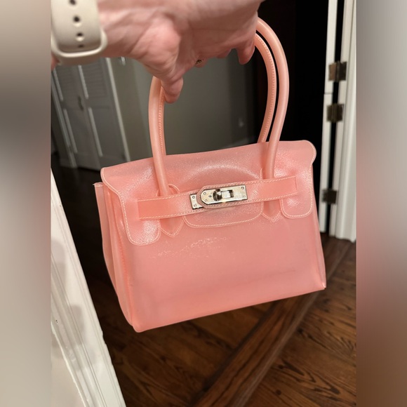 Maxima | Bags | Baby Pink Vinyle Birkin Inspired Maxima Milano Handbag ...